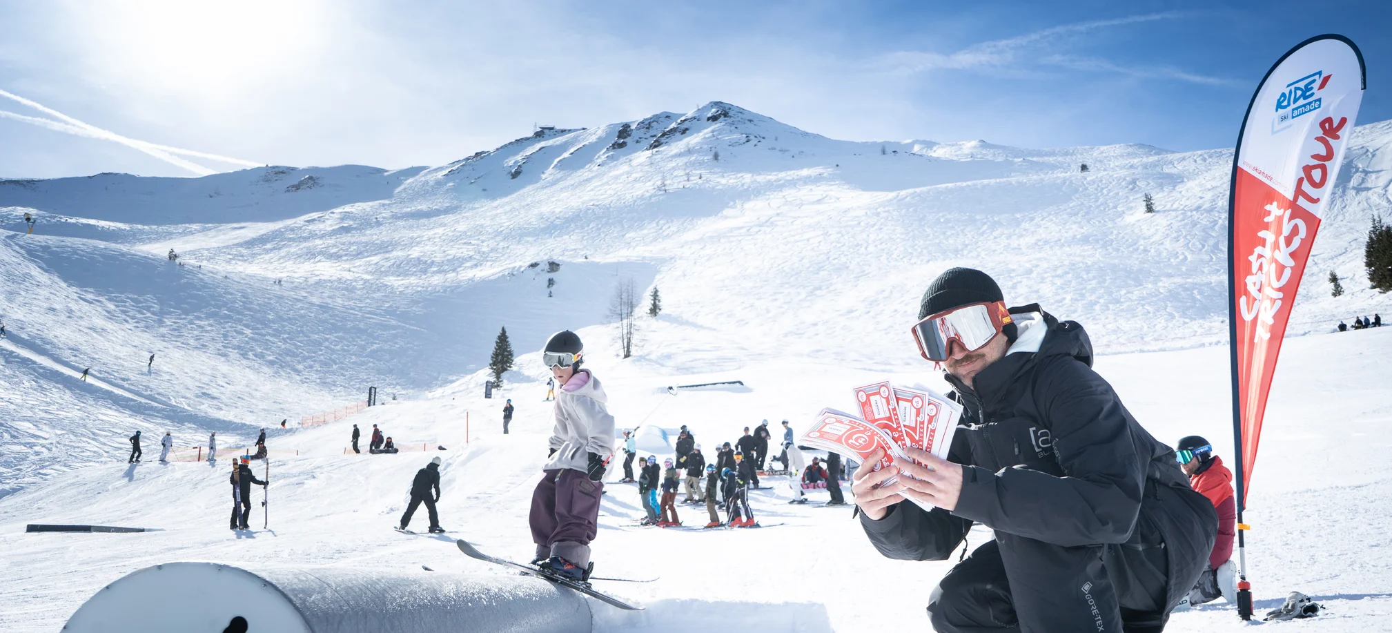 Cash4Tricks Tour for Freestyle Skiers + Snowboarders | RIDE Ski amadé