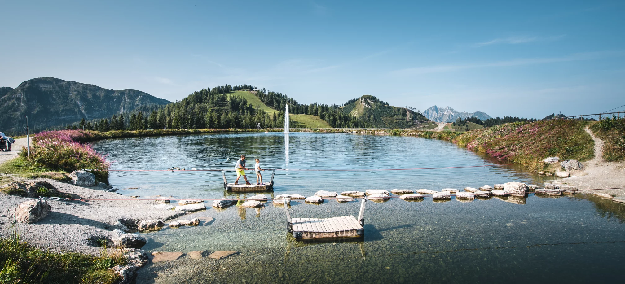 Grafenbergbahn in Wagrain im Sommer » Sommer-Seilbahn