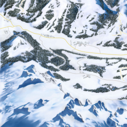 Ski map of Ski amadé | Where to find what in the five regions
