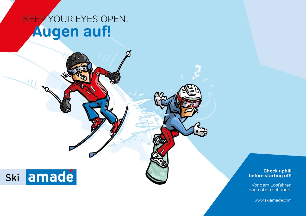 Sicherheit auf der Piste I Sicher unterwegs in Ski amadé